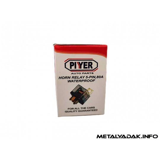 قیمت و خرید رله بوق 5 پایه 12 ولت خودرو | شیشه‌ ای + 80 آمپر